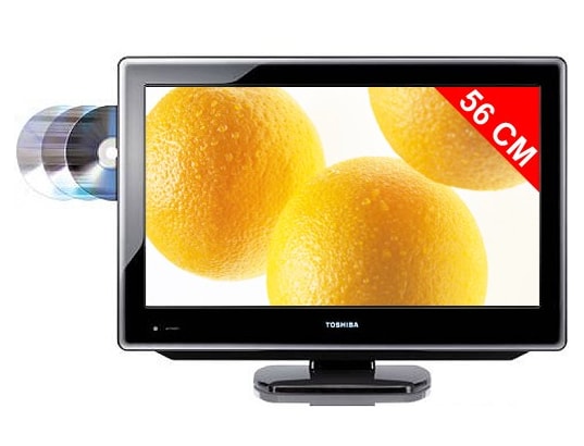 TV LCD 56 cm TOSHIBA 22DV615DG