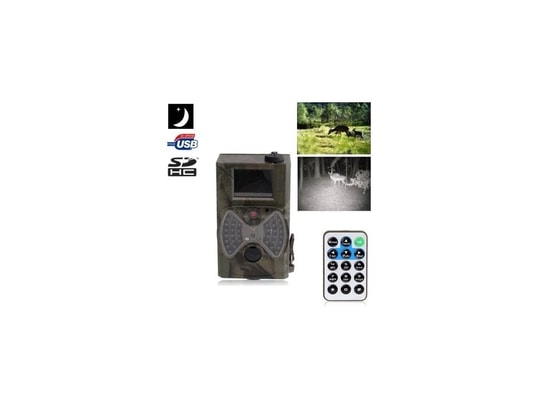 Caméra de chasse Gibier détection de mouvement vision nocturne écran 2 ...