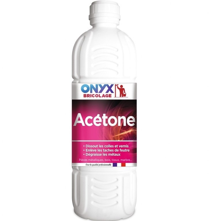 Acétone : Dissolvant pour vernis et peinture - 1 L - ONYX ONYX Pas Cher ...