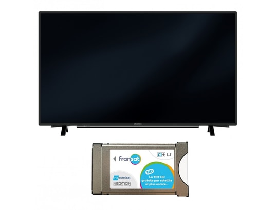PACK GRUNDIG Téléviseur TV 32 POUCES 200HZ CONNECTÉ + Récepteur ...