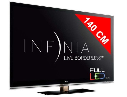 TV LED Full HD 140 cm LG 55LE8500