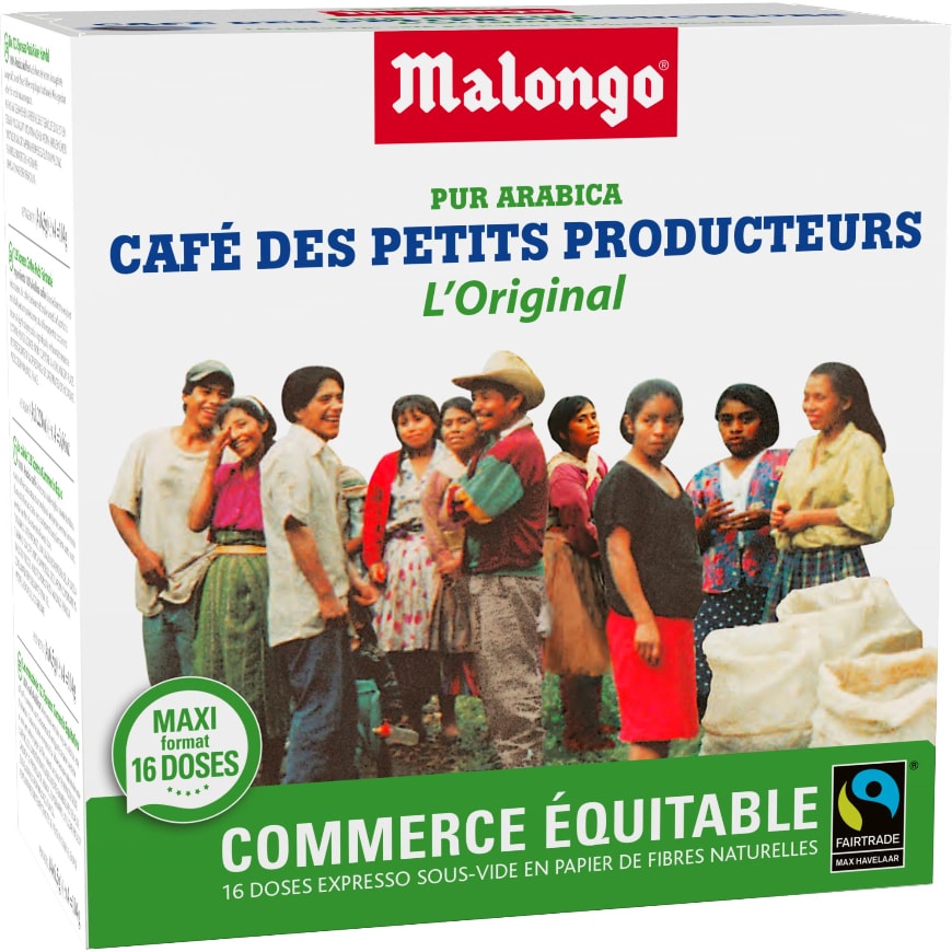 Café MALONGO Café des Petits Producteurs - 16 dosettes Pas Cher ...