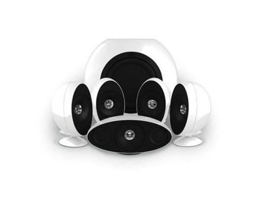 Pack d'enceintes Home Cinema KEF KHT3005 SE Blanc