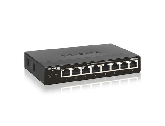 NETGEAR Smart Managed Pro Switch GS308T NETGEAR Pas Cher - UBALDI.com