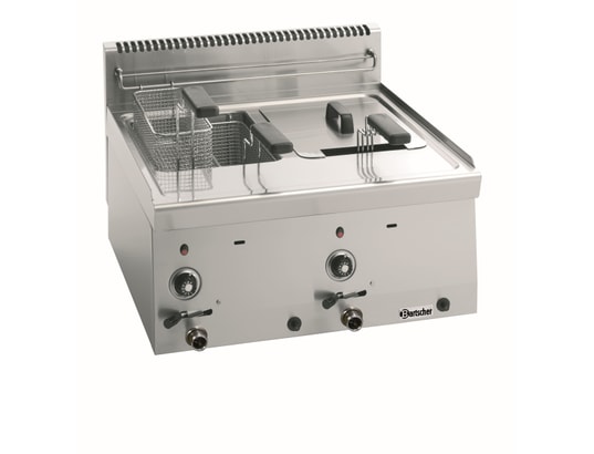 Friteuse gaz 600, L600, 2x8L BARTSCHER 1315213 Pas Cher - UBALDI.com