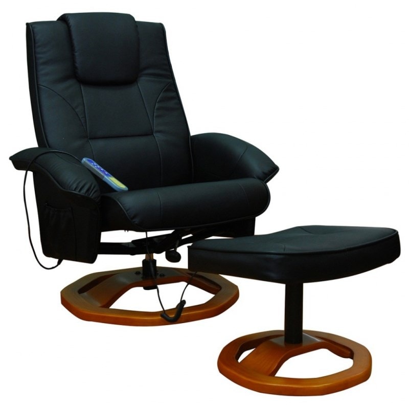 Fauteuil De Massage Confort Relaxant Massage Chauffage Massant Détente