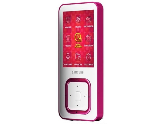 Lecteur MP3 / MP4 SAMSUNG YP-Q3 CW rose 8Go
