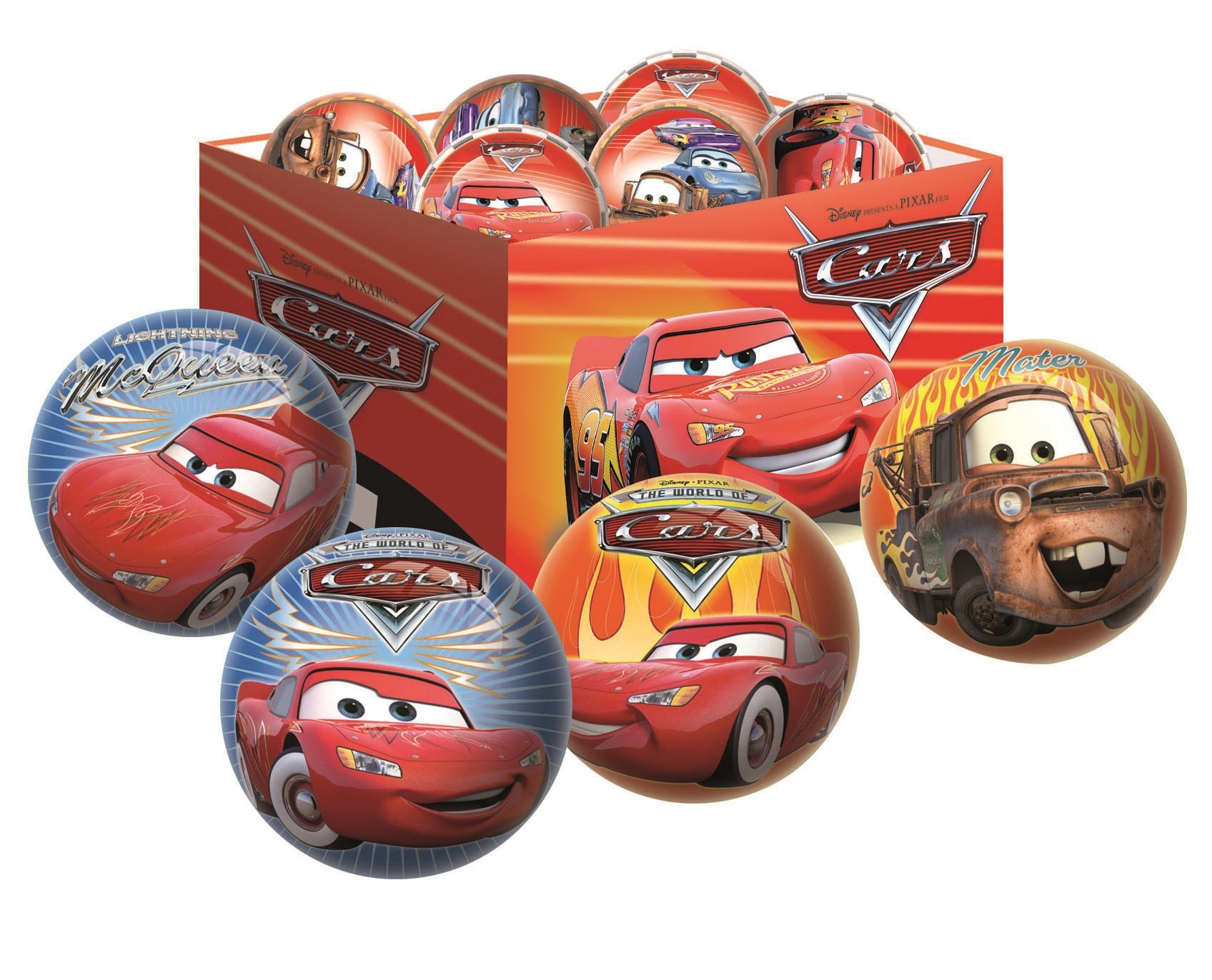 Balle Cars 14 Cm MONDO A110381 Pas Cher - UBALDI.com