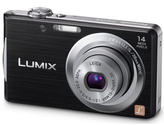 Appareil photo numérique compact PANASONIC DMC-FS16 noir