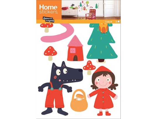 Sticker mural Le petit chaperon rouge DRAEGER