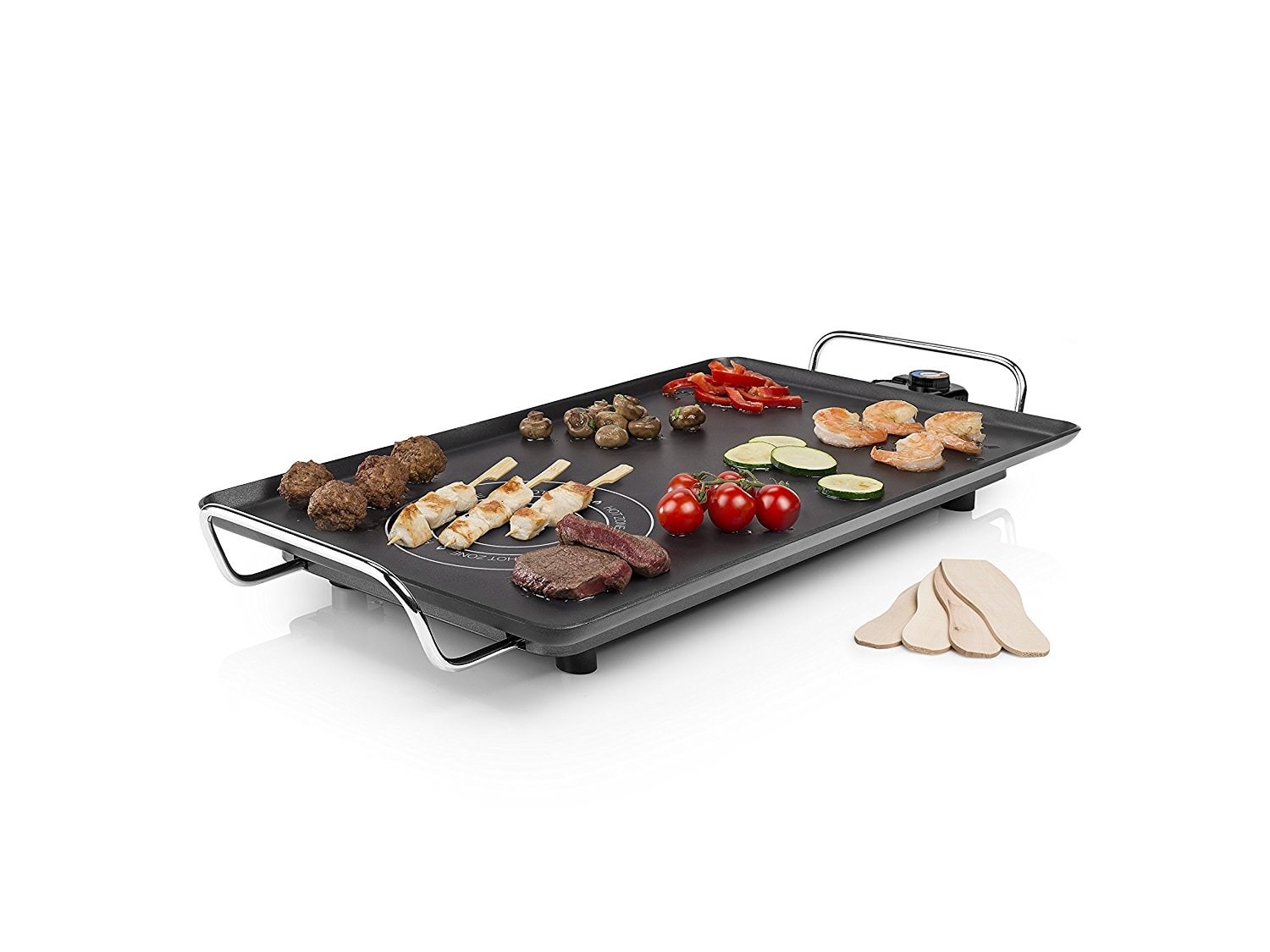 plancha électrique 2500w 60x36cm - 103051-01-001 PRINCESS