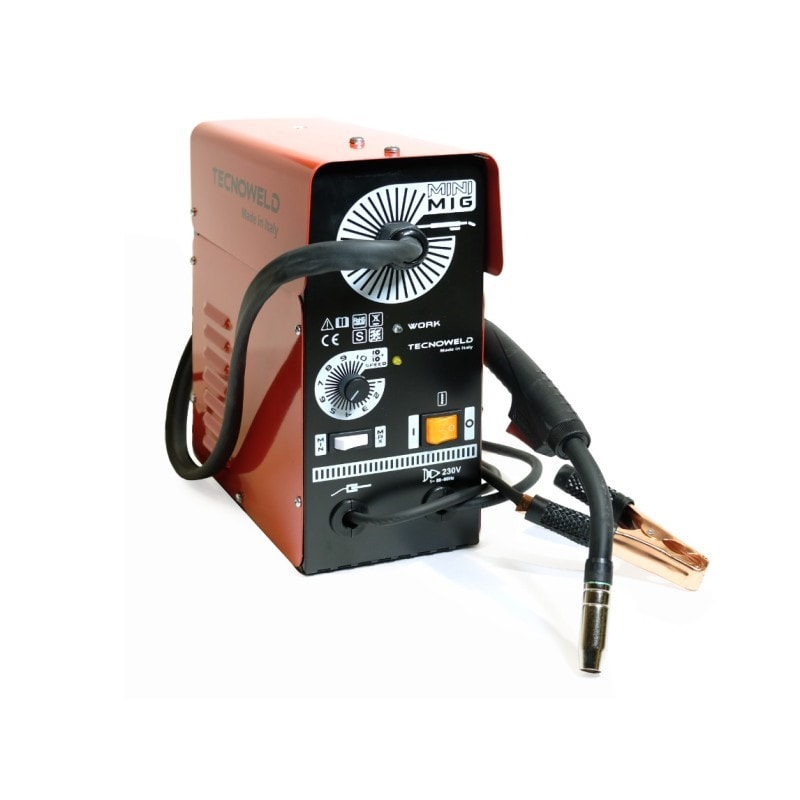Poste à souder mig semi auto sans gaz avec fil fourré 95a + accessoires ...