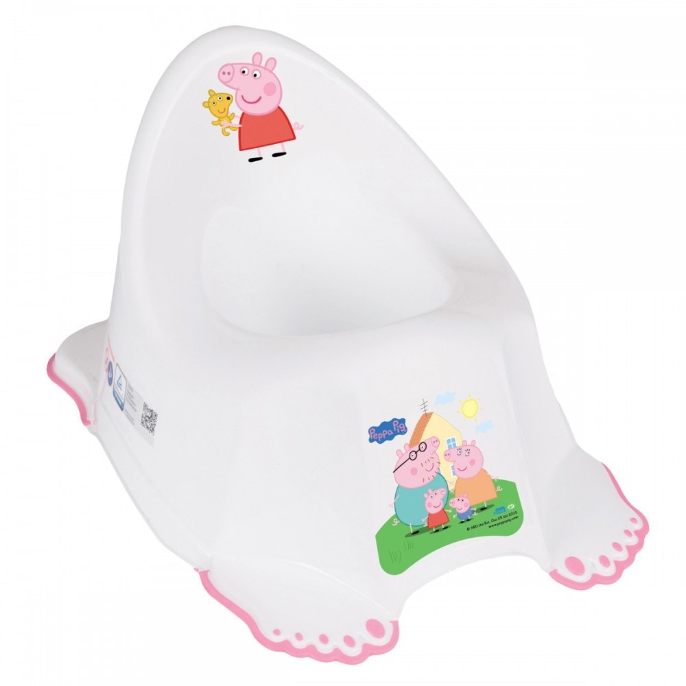 Pot enfant bébé apprentissage propreté Rose Peppa Pig musical TEGA BABY