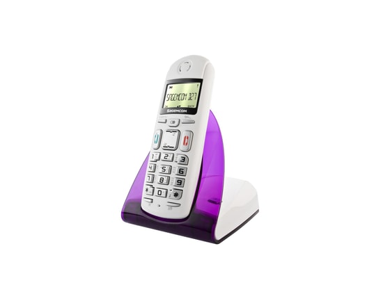 Téléphone sans fil SAGEMCOM D27TVIOLET