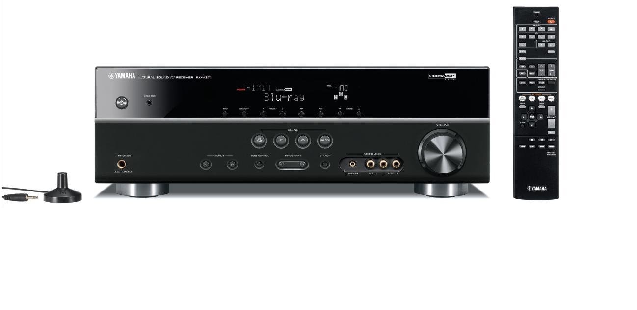 Ampli tuner audio vidéo YAMAHA RX-V371 Black