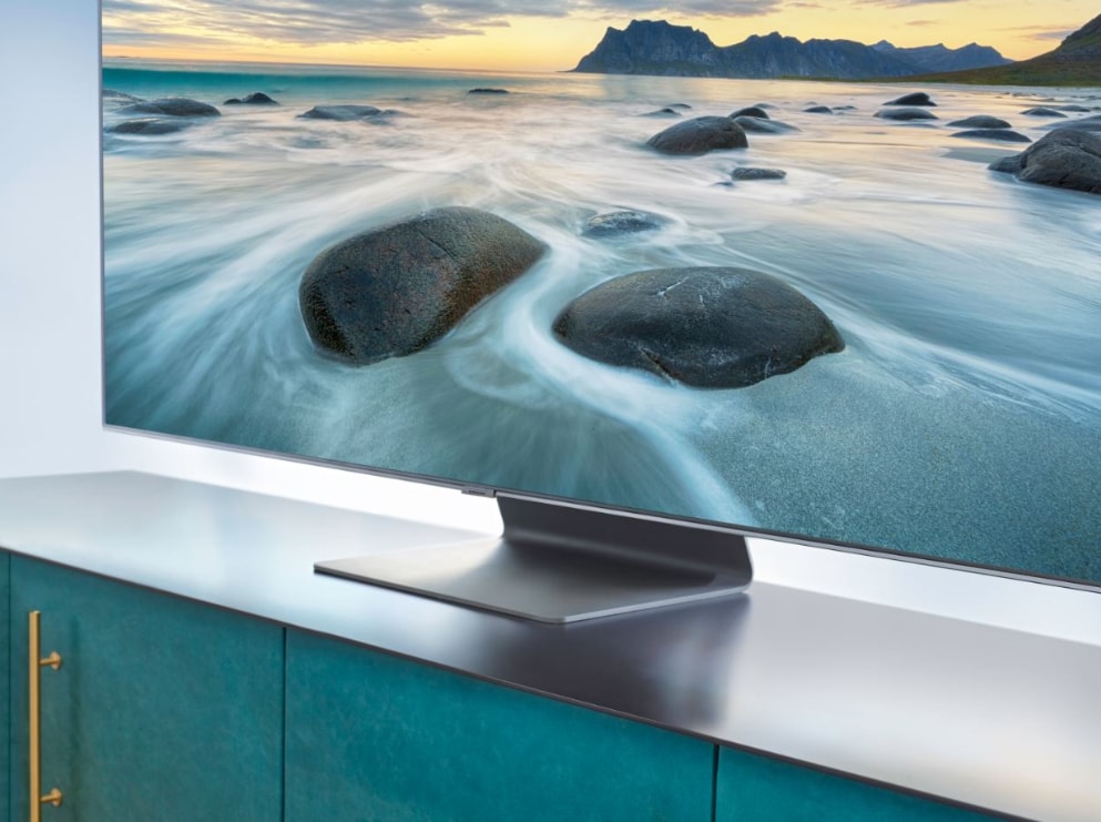 TV QLED 4K 163 cm SAMSUNG QE 65 Q90- Full LED Platinum -HDR2000-Smart ...