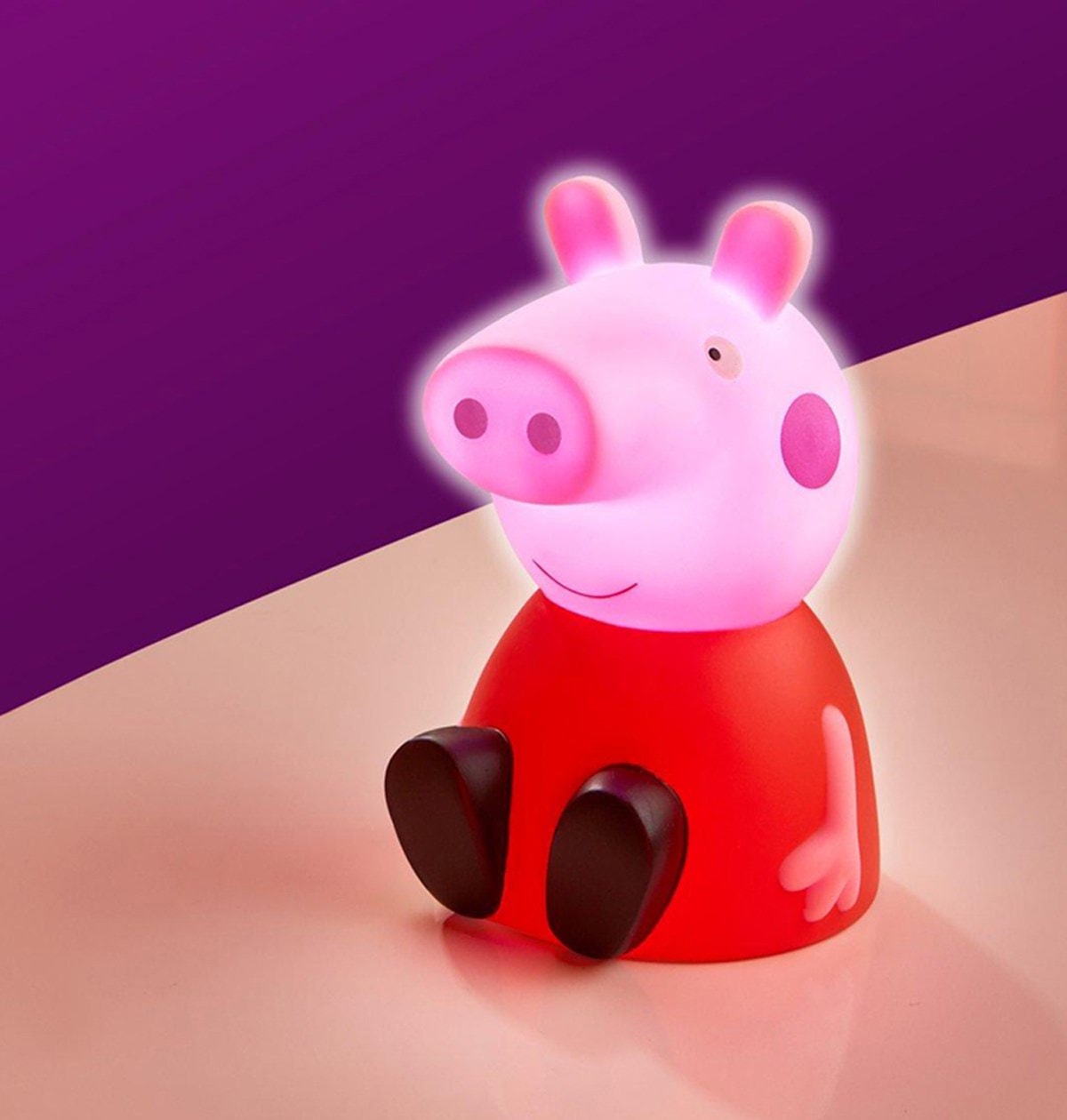 Veilleuse et lampe de poche, Peppa Pig - Dim : H12 x L7.5 x P7.5 cm ...