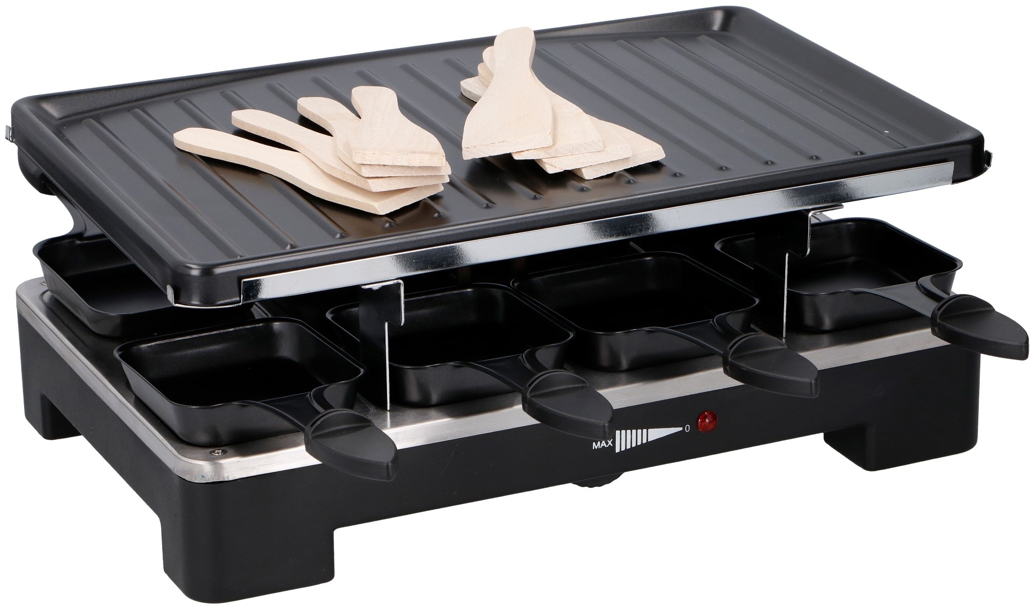 Cuisinier - 07586 - Appareil à raclette 8 personnes - 1400Watts TBD