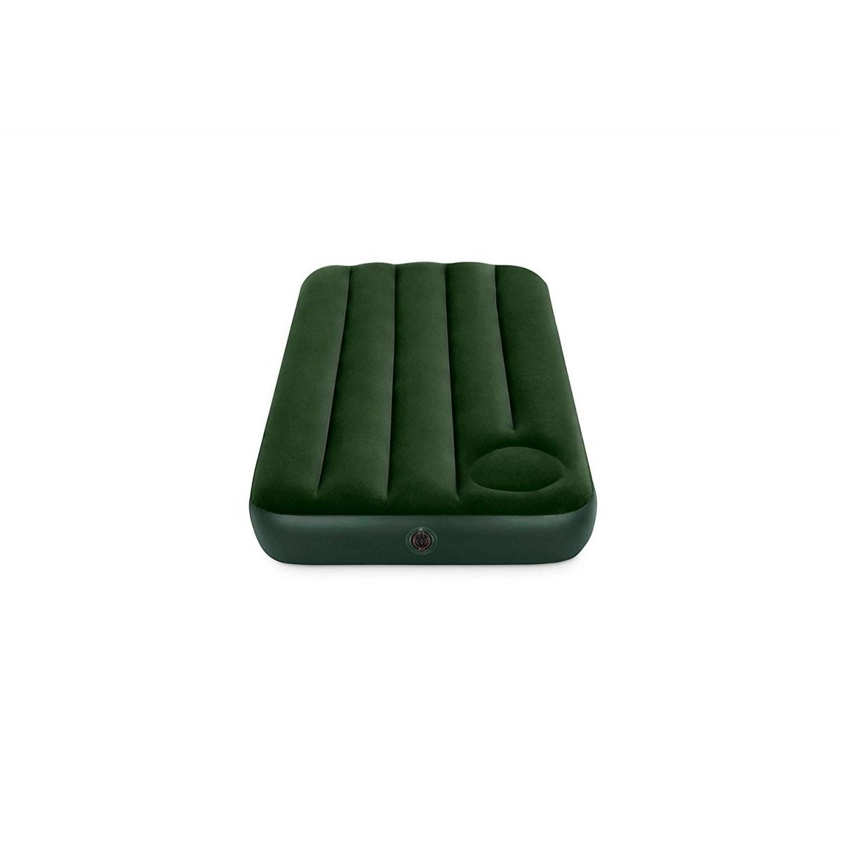 Intex - Lit matelas gonflable avec Gonfleur Intégré 1 place INTEX Pas ...