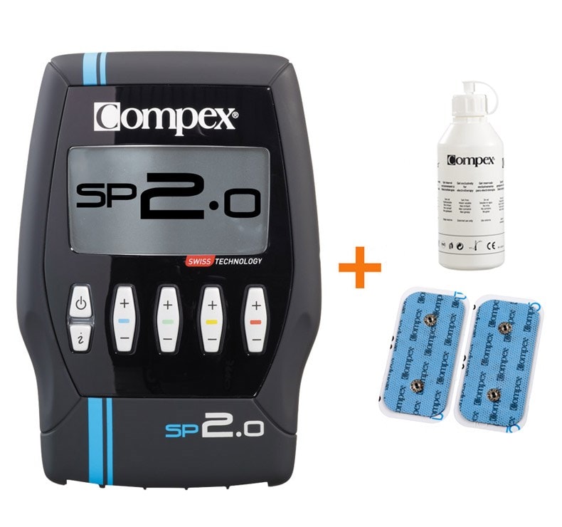 Electrostimulateur Compex SP 2.0. 10005729 CEFARCOMPEX Pas Cher ...