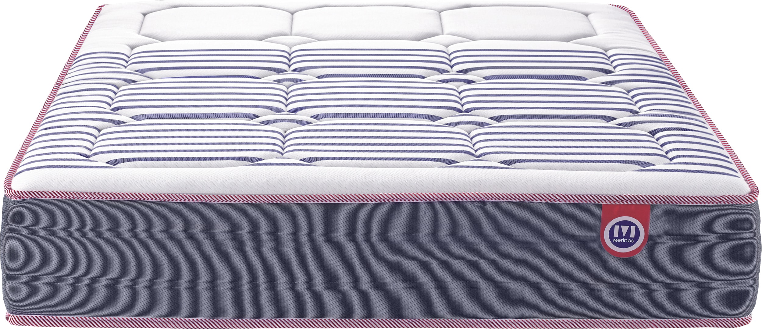 Matelas 160 x 200 MERINOS Mariniere 160x200cm Pas Cher - UBALDI.com