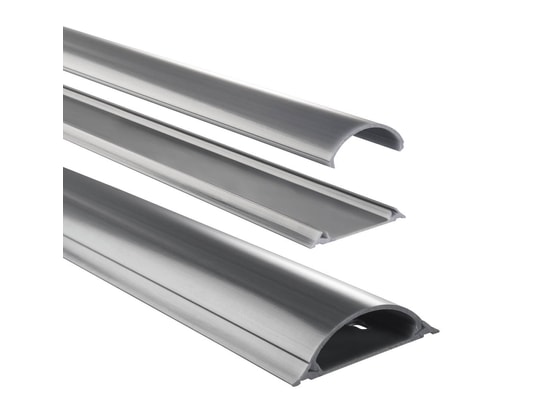 CACHE-CABLES PVC 100/7/2,1CM ARGENT HAMA Pas Cher - UBALDI.com