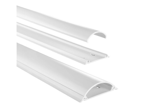 CACHE-CABLES PVC 100/7/2,1 CM BLANC HAMA Pas Cher - UBALDI.com