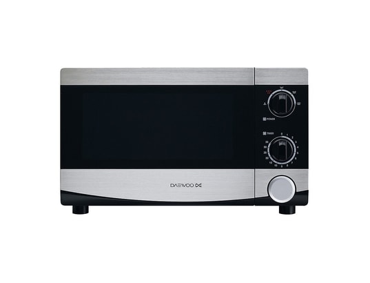 DAEWOO Micro-Ondes Inox Noir 800W 20L KOR6L45D DAEWOO
