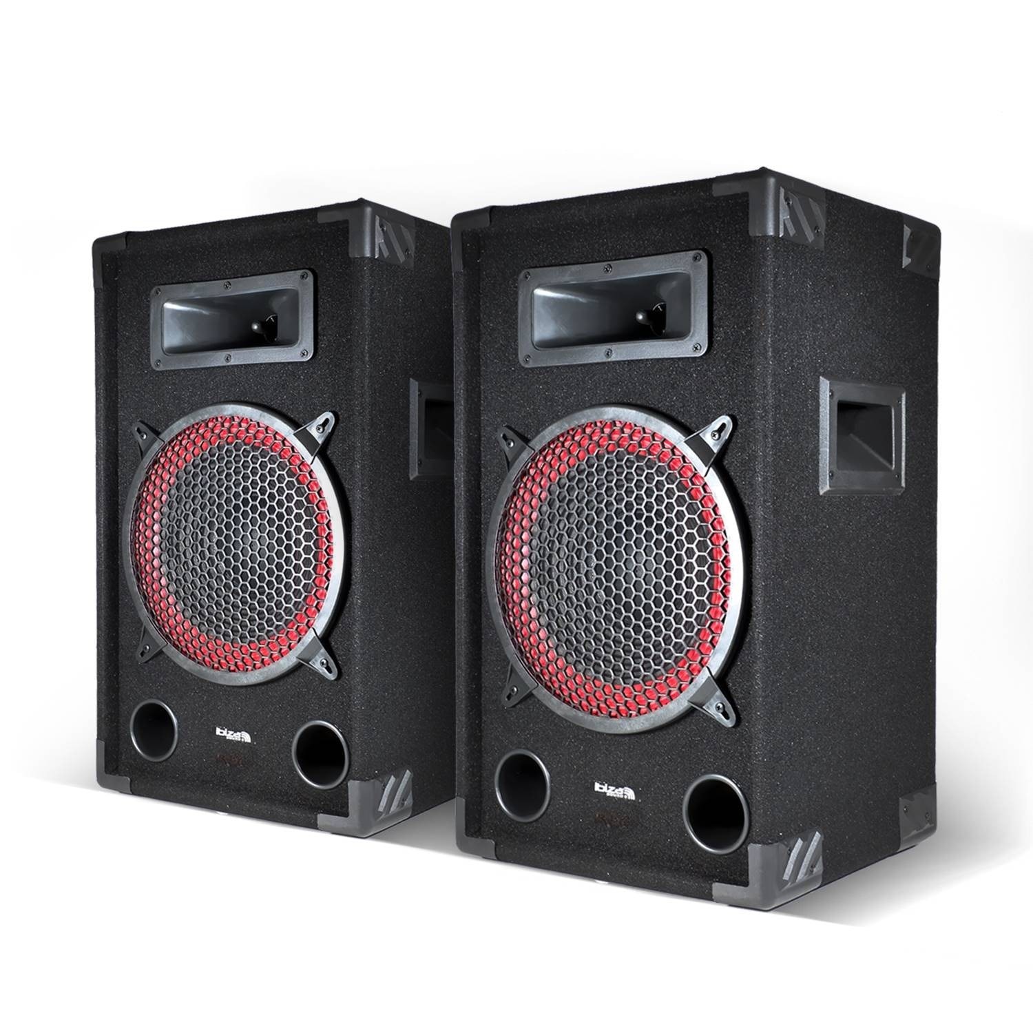 Lot de 2 Enceintes passives sono DJ PA 10/25cm 2x250W 2 Voies ... Lot de 2 Enceintes passives sono DJ PA 10/25cm 2x250W 2 Voies ...