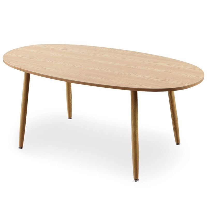 Table ovale scandinave nolane chêne clair MENZZO ji605ash Pas Cher ...
