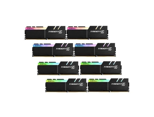 GSKILL PC4-29800 MEMOIRE PC TZ RGB LED - DDR4 - 8 X 8GO - 3733MHZ - C1 ...