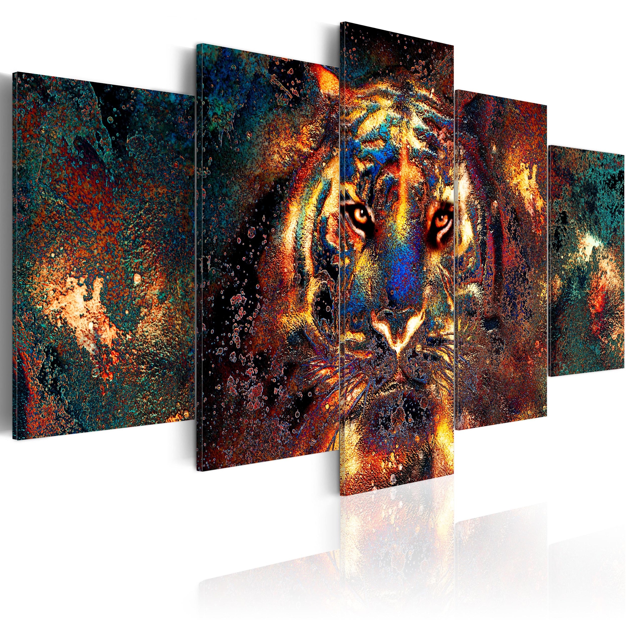 200x100 Tableau Animaux divers Animaux Stylé Wild Charm ICAVERNE