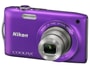 Appareil photo numérique compact NIKON CoolPix S3300 violet Pas Cher ...