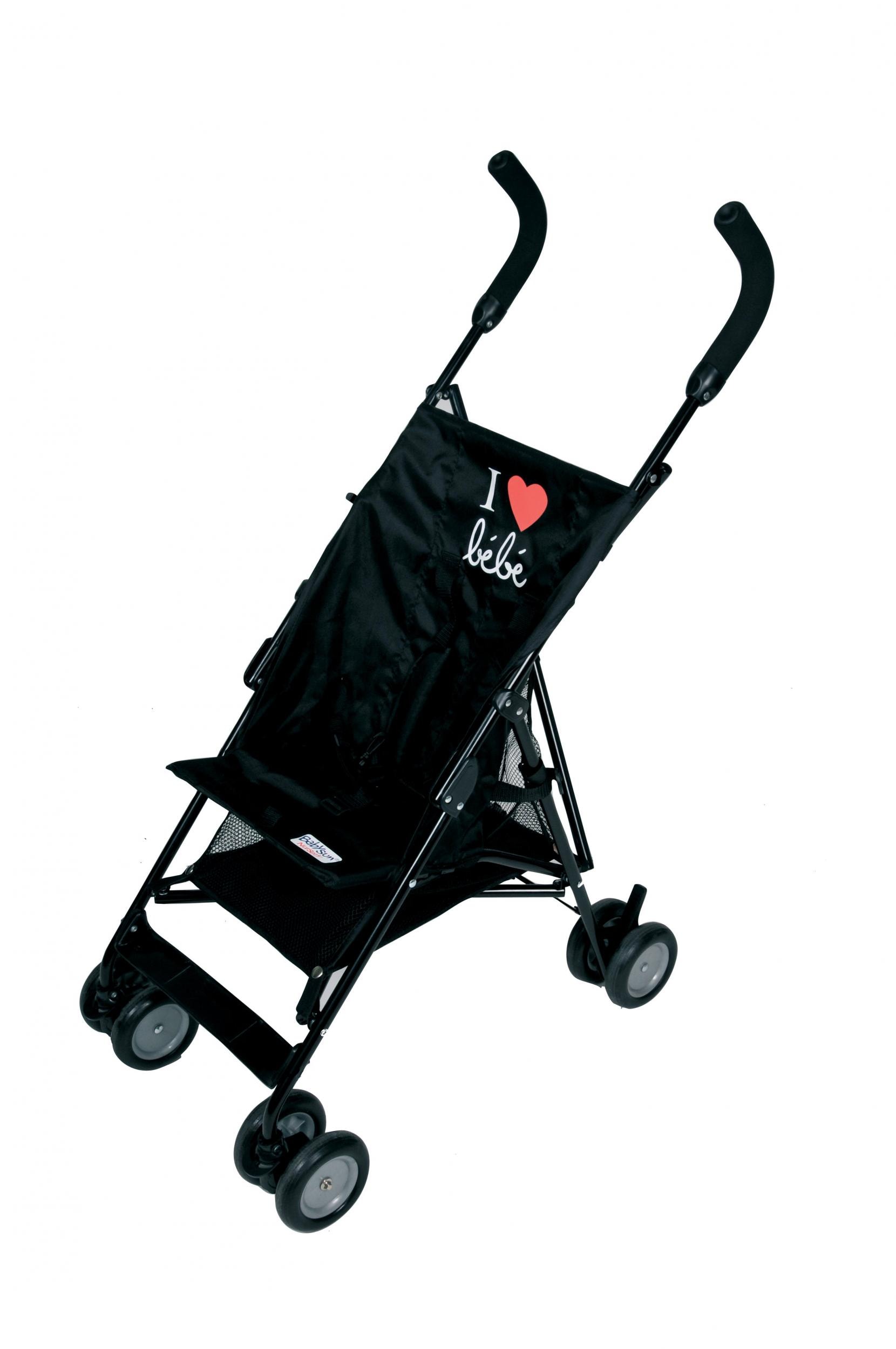 Poussette canne BABYSUN NURSERY Buggy I love Bebe GU006 Pas Cher ...
