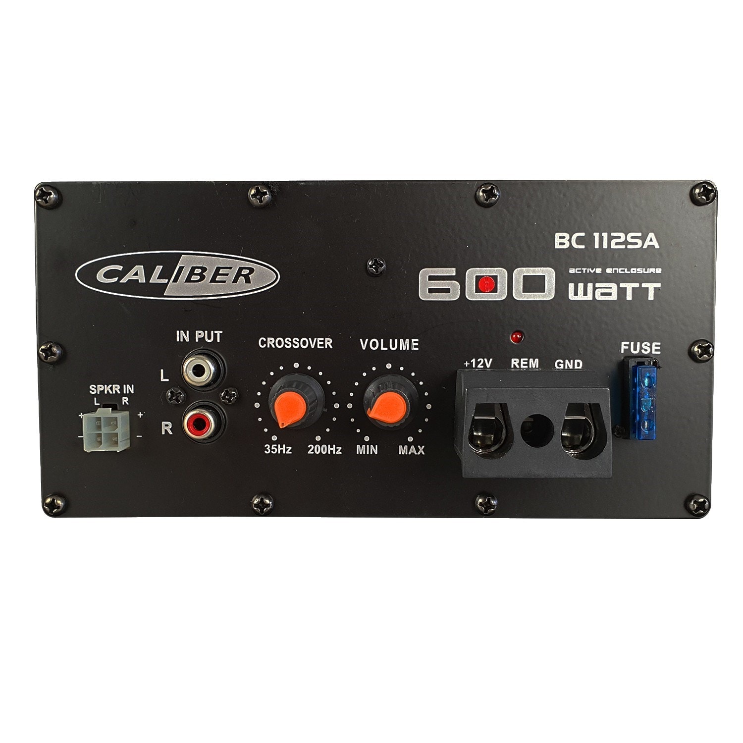 Subwoofer + ampli intégré Caliber BC112SA - 12 / 600 Watts - Plug and ...