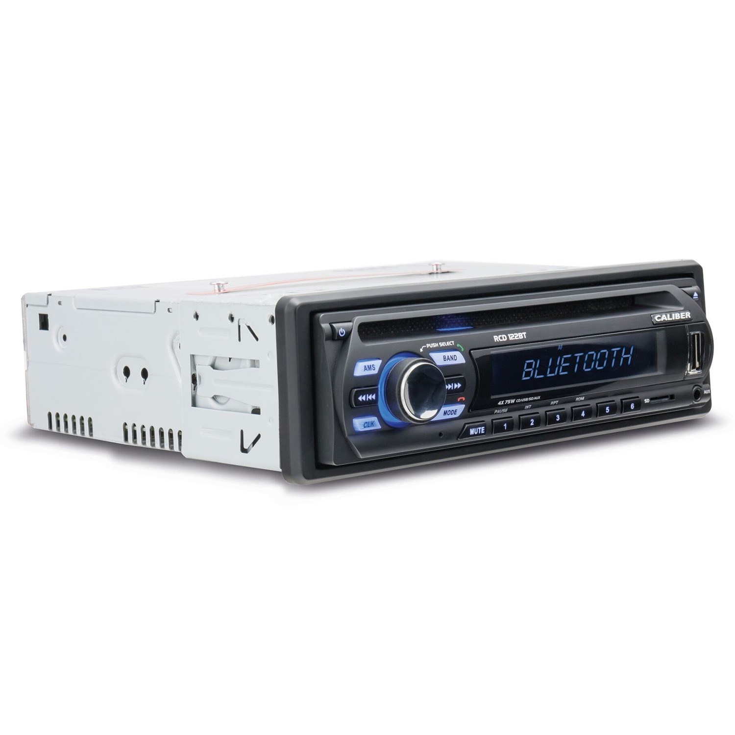 Autoradio Caliber RCD122BT 75W x 4 - Bluetooth - CD/RDS/USB/SD/MP3/AUX ...