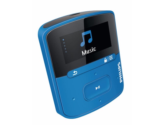 Lecteur MP3 PHILIPS GoGear Raga 4 Go bleu Pas Cher - UBALDI.com
