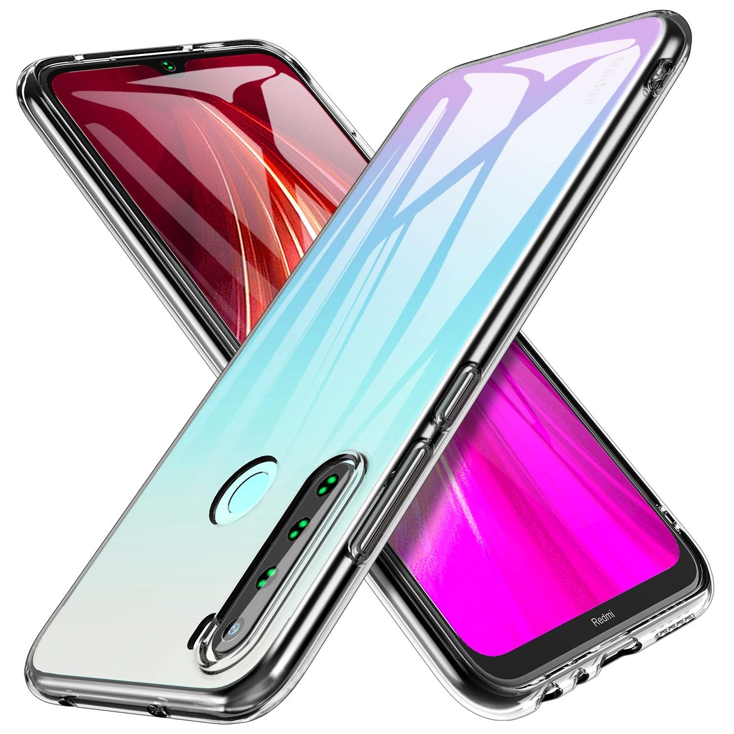 Xiaomi Redmi Note 8 Housse Etui Housse Coque de protection Silicone ...