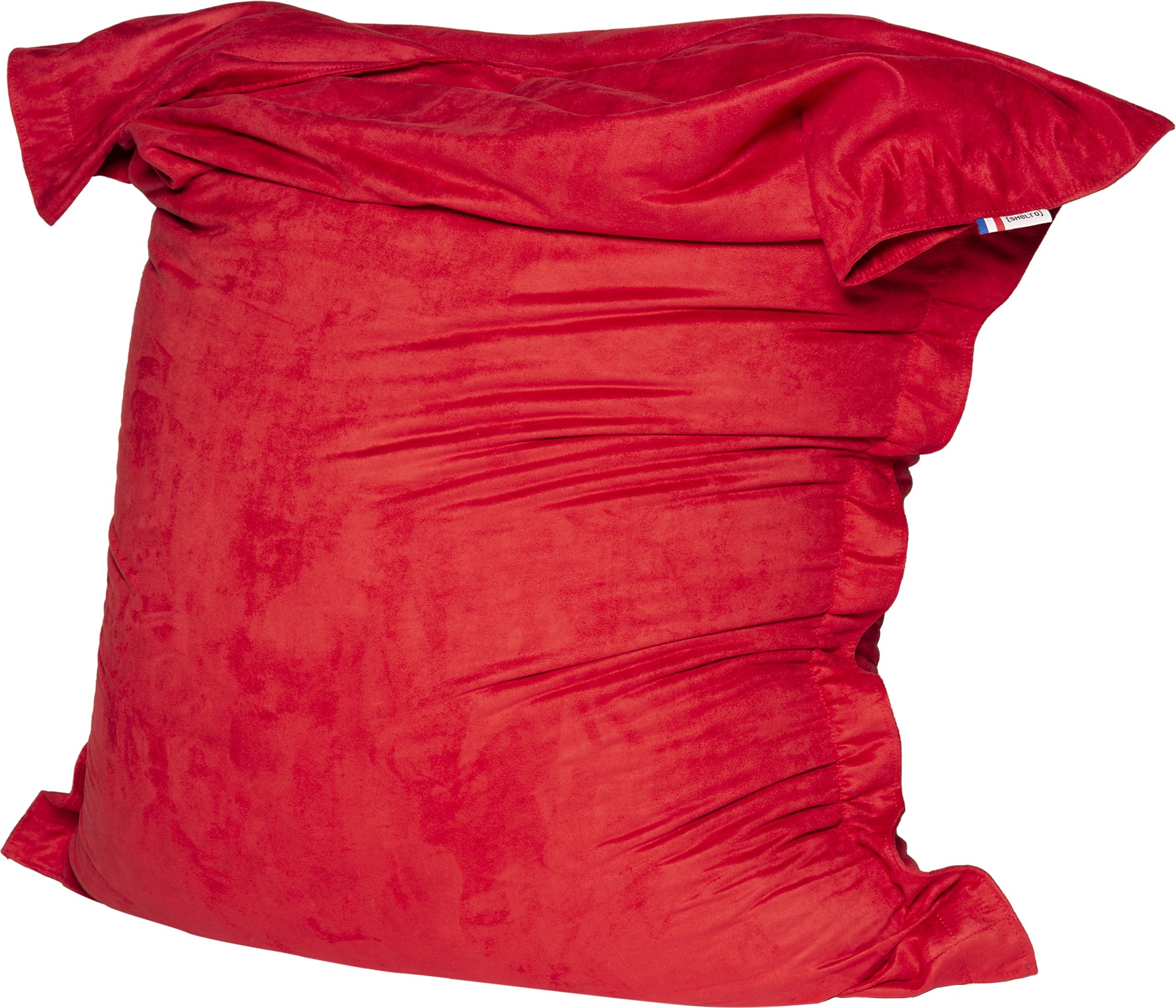Pouf SHELTO Pouf rouge 125x175 Pas Cher | UBALDI.com