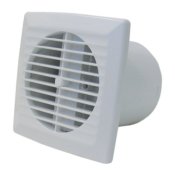 Ventilation extracteur d'air - Extra plat - 90 m3/h - Timer - 100 mm - DMO DMO