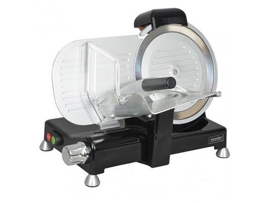 Trancheuse pro electrique 140w noir laqué corps en fonte d'alu lame ...