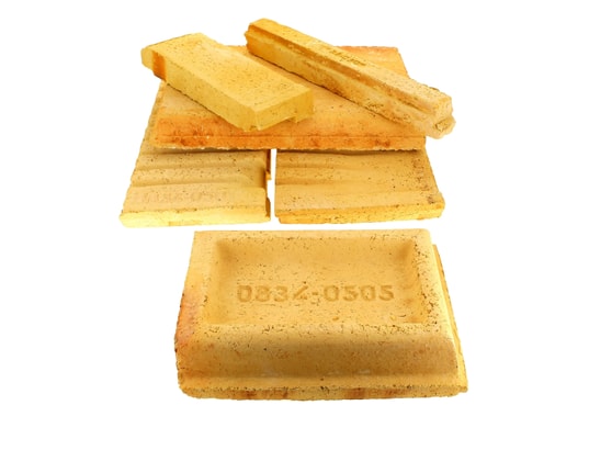 Jeu de briques refractaires pour Cuisiniere bois charbon De Dietrich DE ...