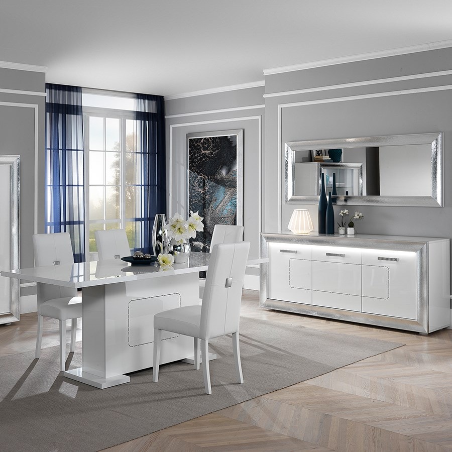 Sitemapcdatahttpsshopinf Inetcomtable Salle A Manger Blanche Laquee