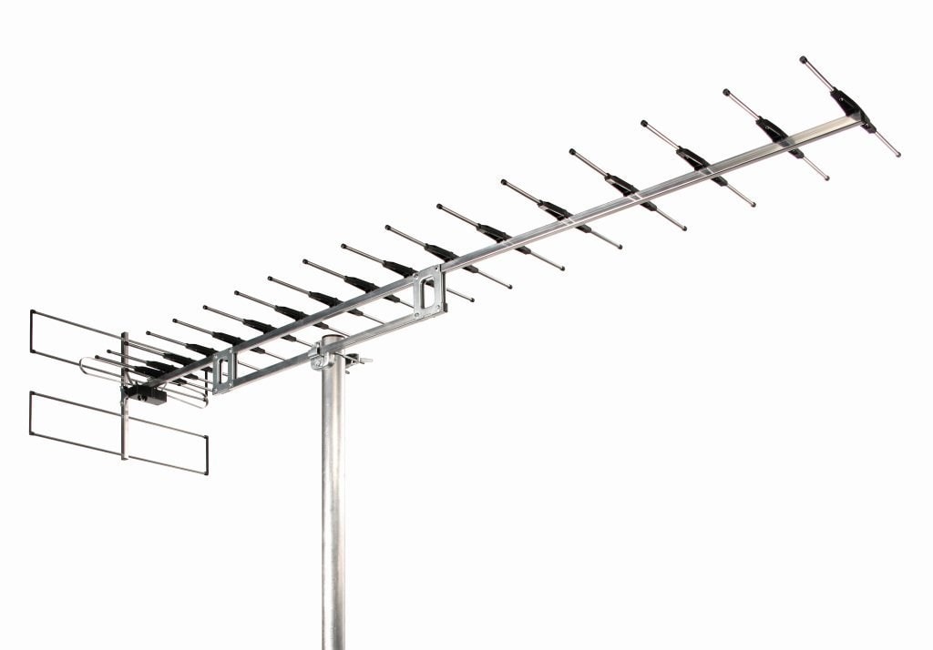 Wisi EB 67 LTE Extérieur 15.5dB antenne TV - antennes TV (UHF, 1960 mm, 1100 mm, 384 mm, 140 mm ...