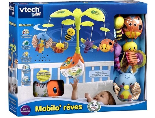Mobile bébé VTECH Mobilo Reves - 101705 Pas Cher | UBALDI.com