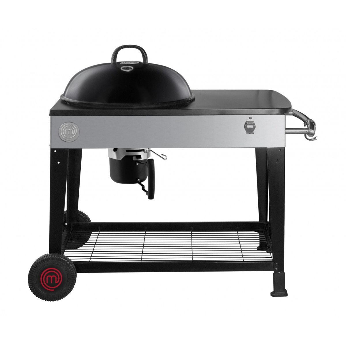 Barbecue charbon de bois masterchef party grill - 57 cm - noir MASTERCHEF