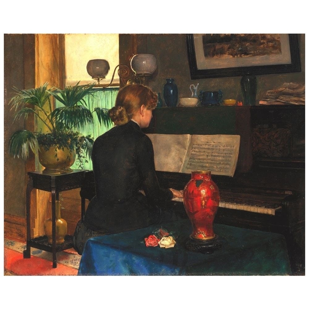 Tableau, impression sur toile - moment musicale - charles frederic ...