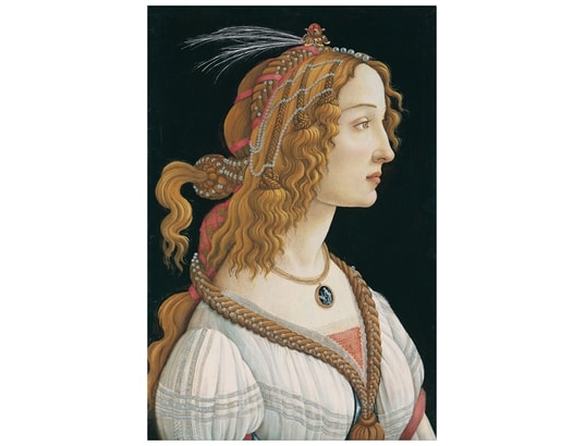 Tableau Impression Sur Toile Portrait De Jeune Femme Sandro
