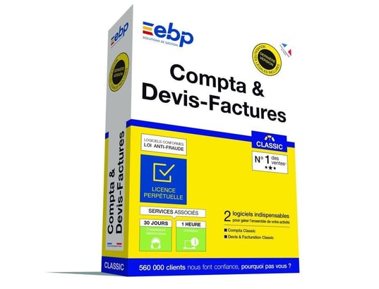 Ebp compta et devis-factures classic (nouvelle version) EBP