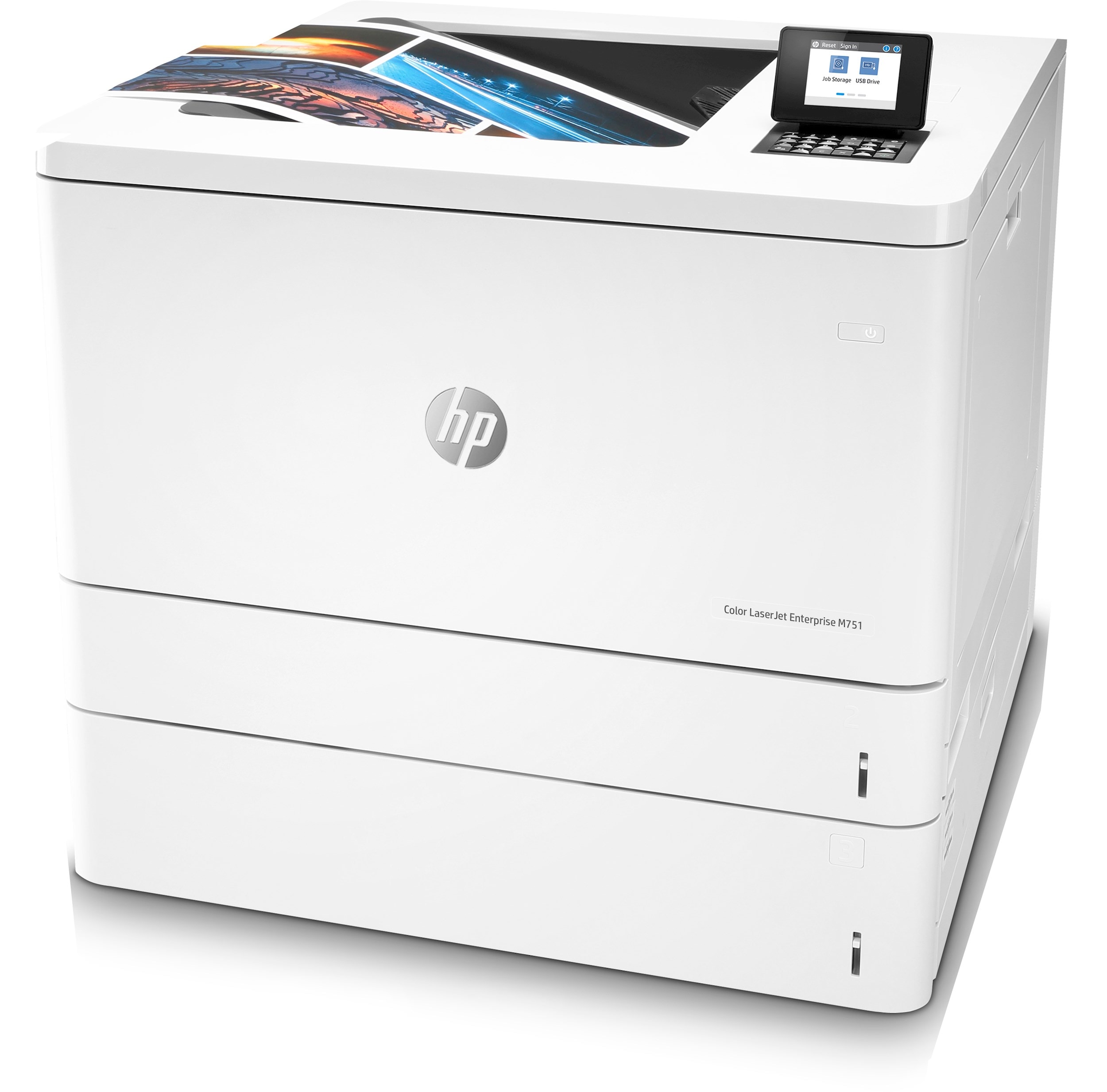 Hp hp color laserjet enterprise m751dn hp color laserjet enterprise ...